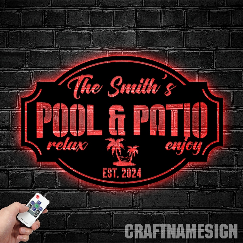Pool Signs Metal - Etsy