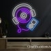 MP3 Player Neon Sign, MP3 Player Led Sign, Custom Neon Sign, MP3 Record ...
