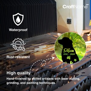 Custom Hummingbird Cross Memorial Stake, Personalized Garden Memorial ...