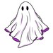 Cute White Ghost Spectre Decals Logo Vinyl Sticker Car Bumper Decal ...