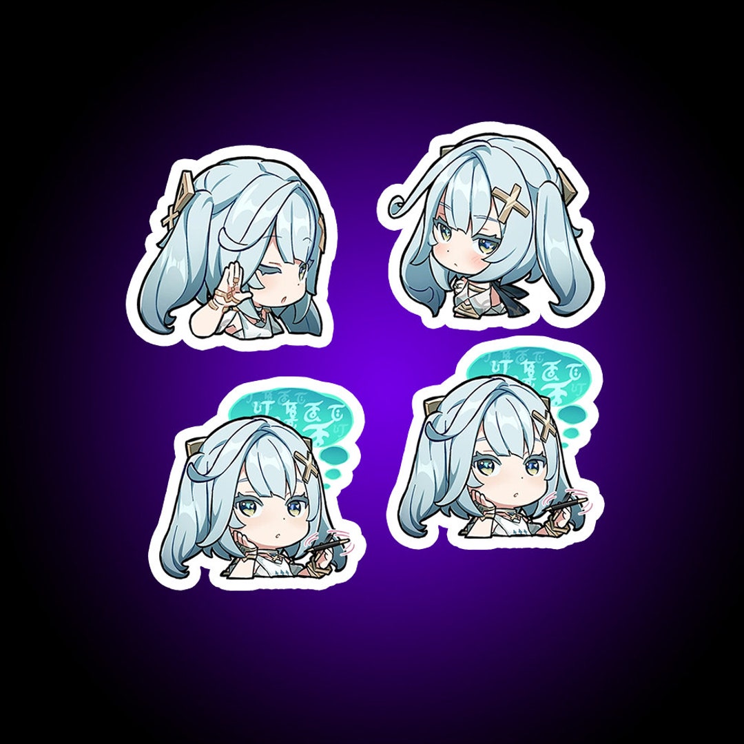 Genshin Impact Sticker Pack Laptop Decal High Quality Journaling ...