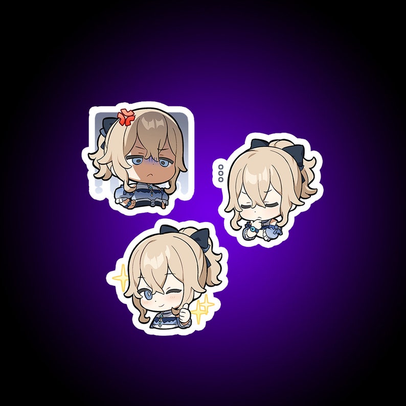 Genshin Impact Sticker Pack Laptop Decal High Quality - Etsy