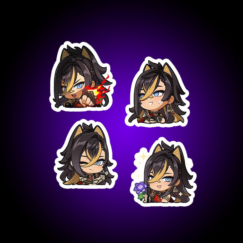 Genshin Impact Sticker Pack Laptop Decal High Quality Journaling Dehya ...