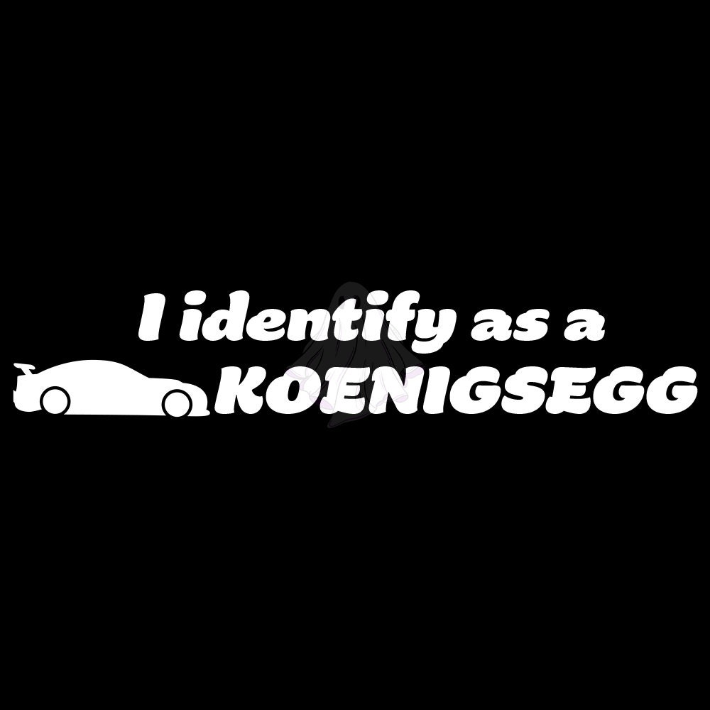 Koenigsegg Ghost Sticker