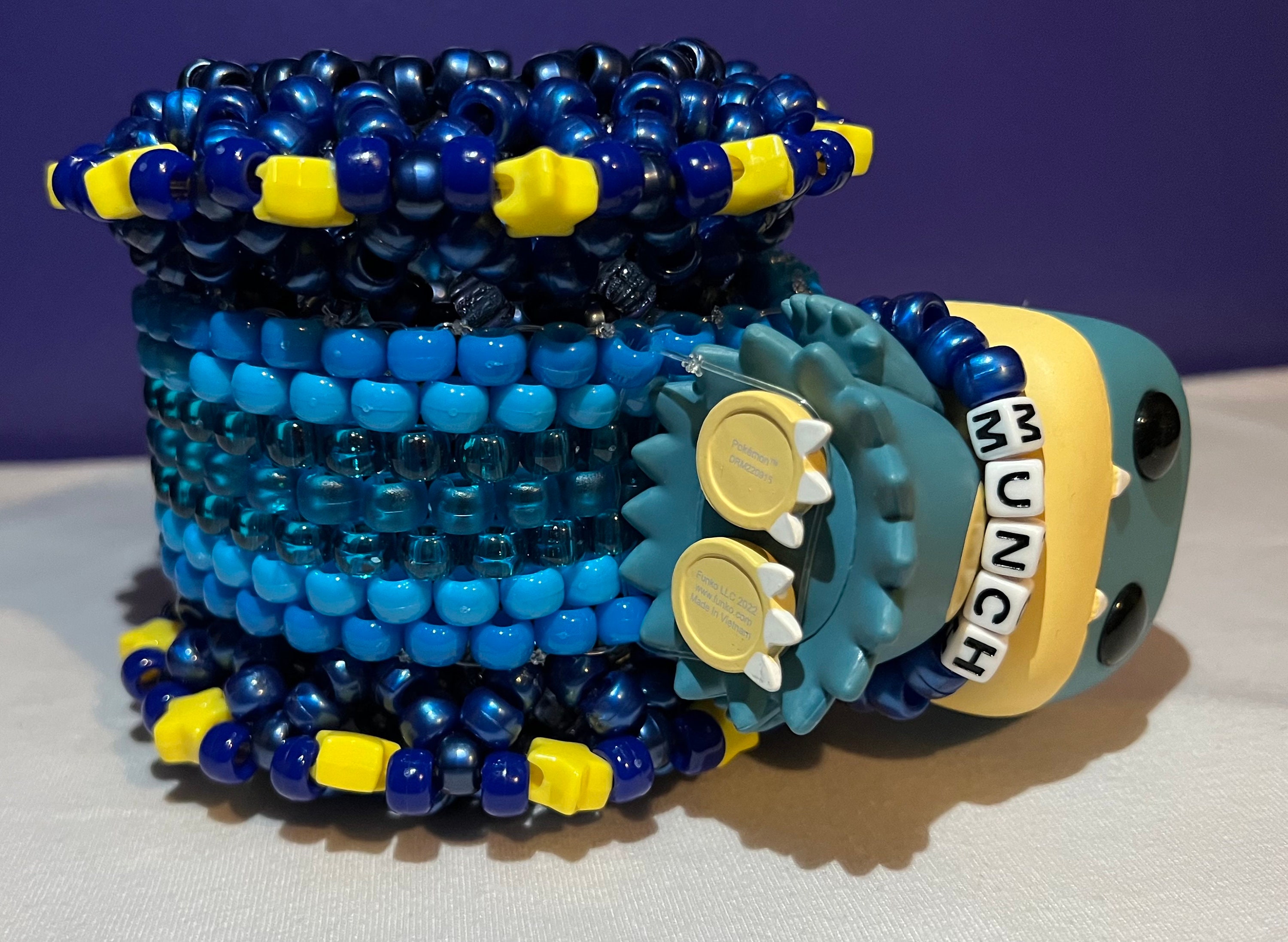 Munchlax Kandi Cuff 3D Pokémon Rotating Kandi Cuff - Etsy