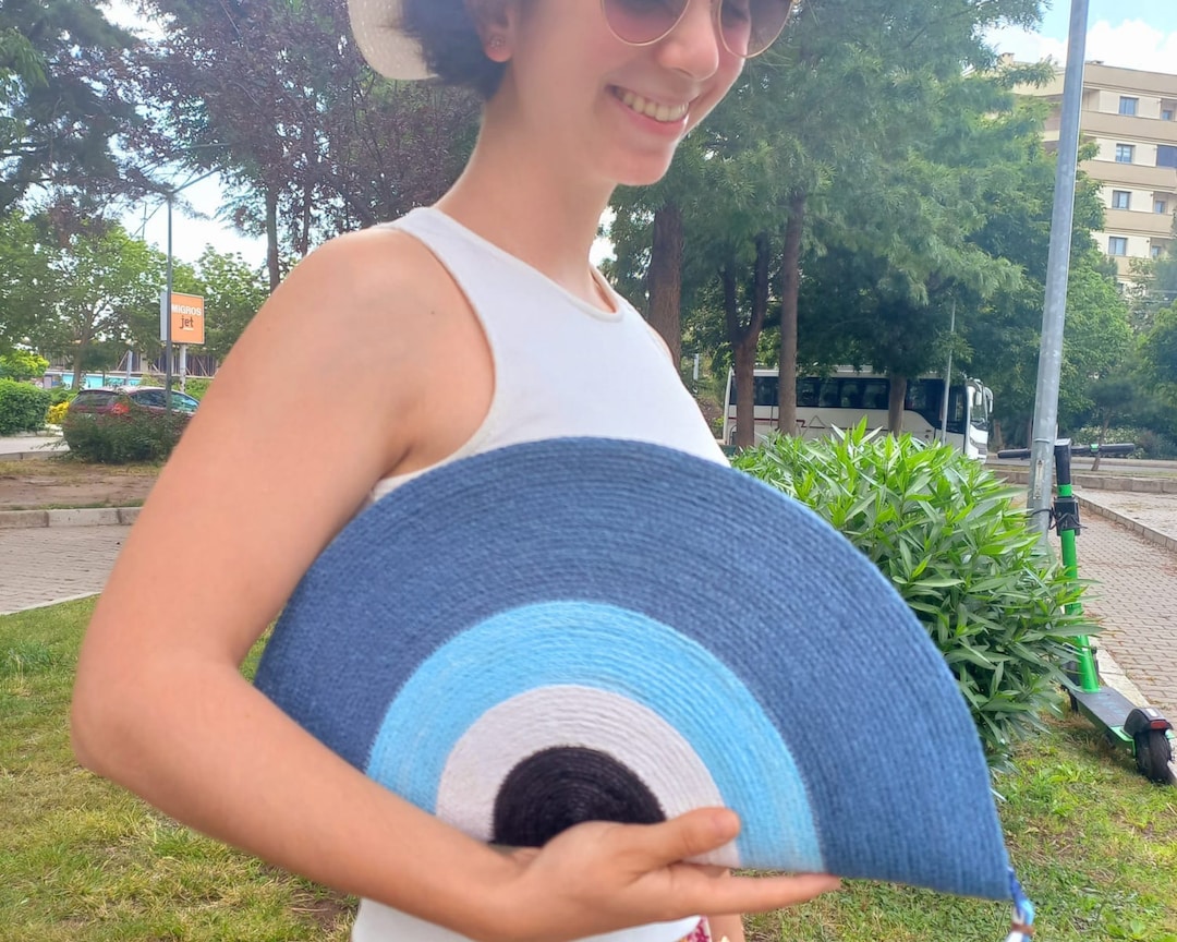 Oversize Evil Eye Clutch Purse Evil Eye Beach Bag Evil Eye - Etsy