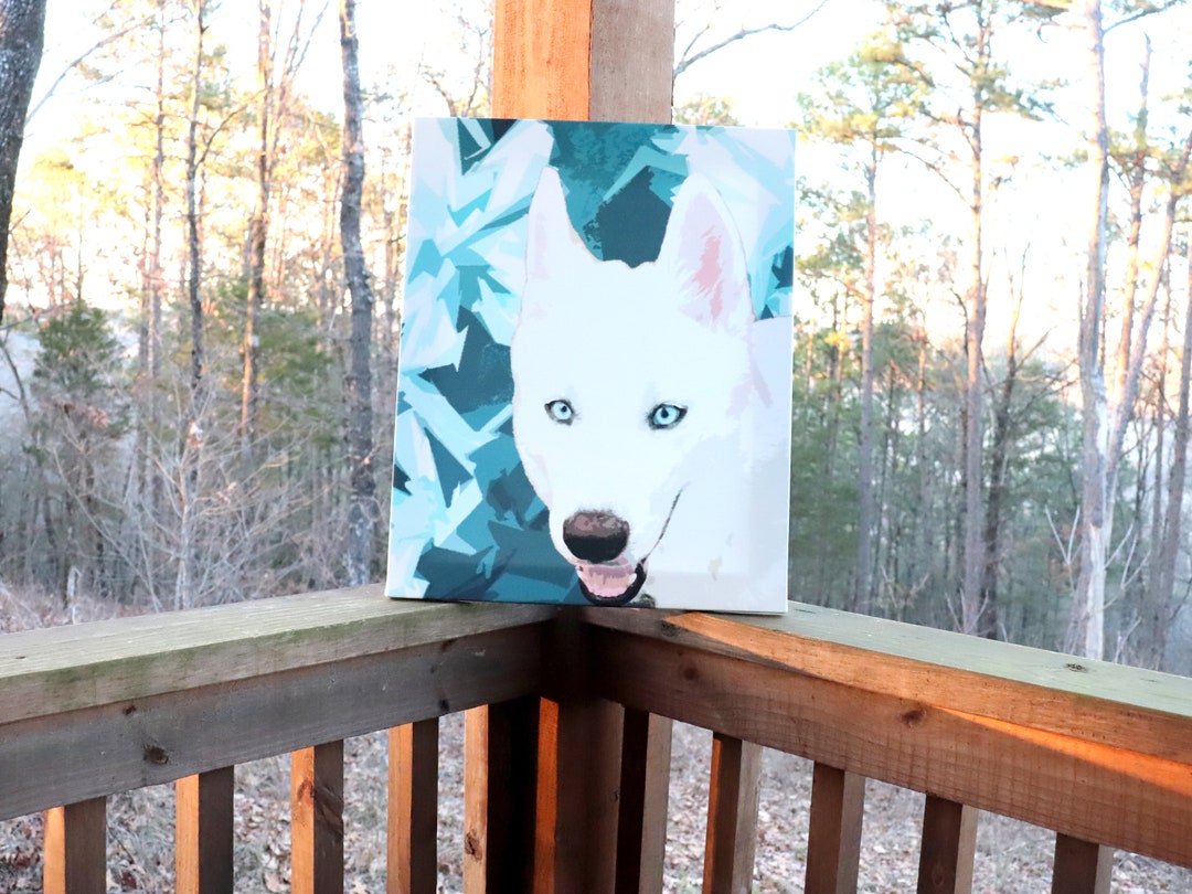 Custom Floral Pet Print I Custom Dog Print I Custom Pet Print I Pet ...