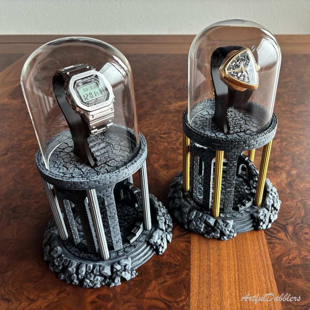 Mount Olympus 3D Print STL Display Case for "god Tier" Watch or ...