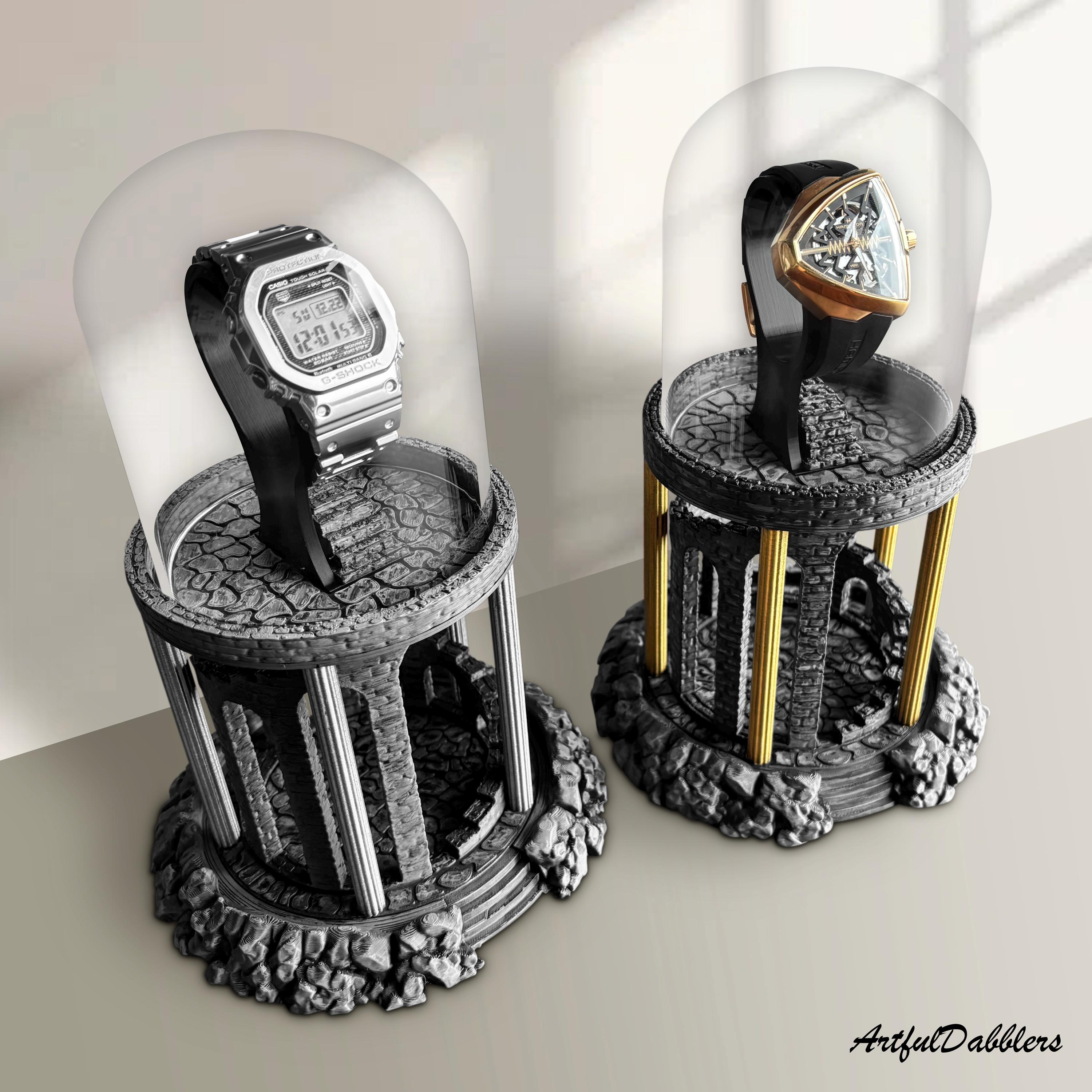 Mount Olympus 3D Print STL Display Case for "god Tier" Watch or ...