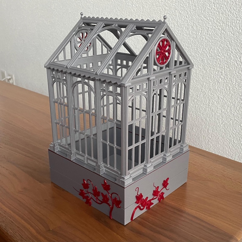 3D Print Terrarium, Greenhouse. Choose Shallow or Deep Base. Digital ...