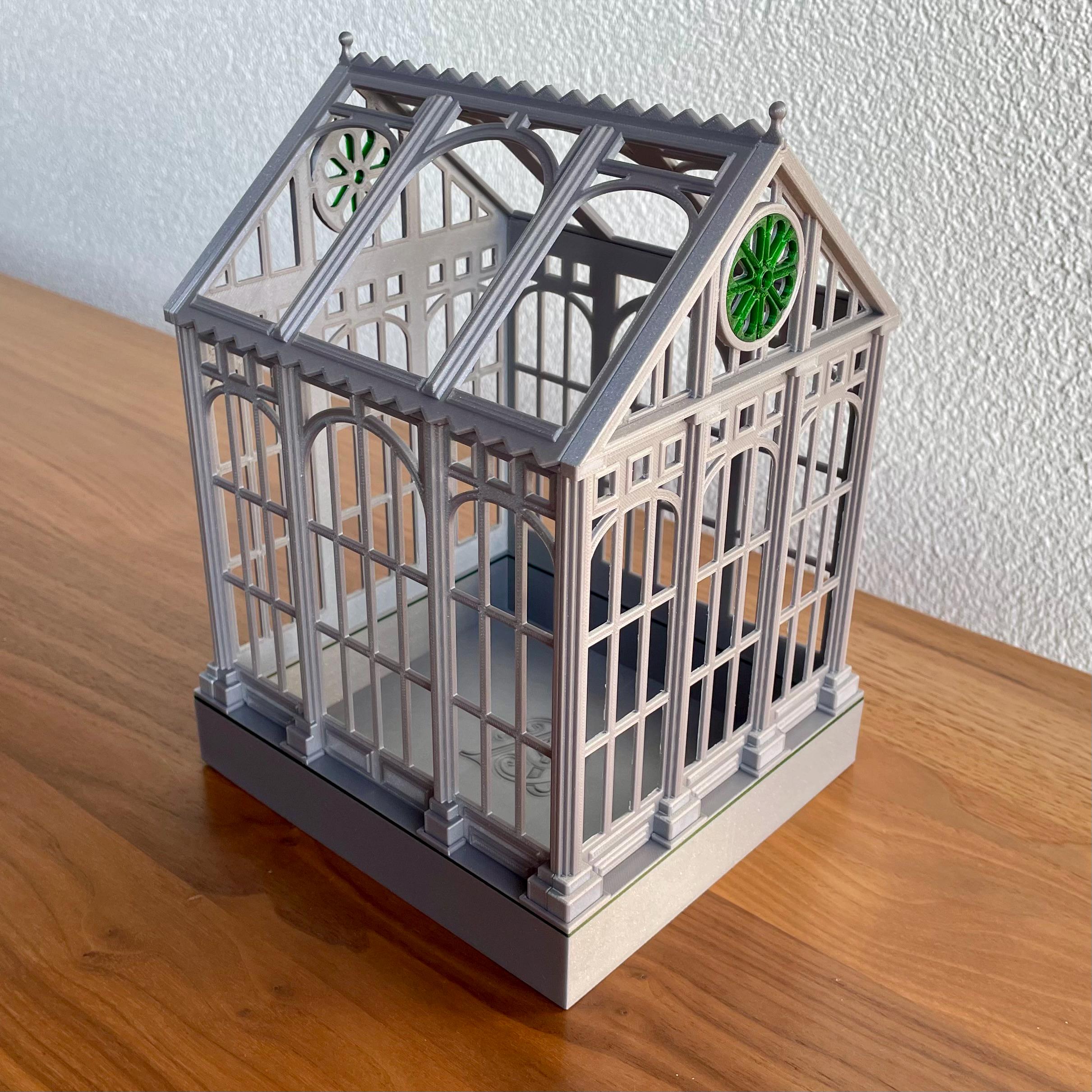 3D Print Terrarium, Greenhouse. Choose Shallow or Deep Base. Digital ...