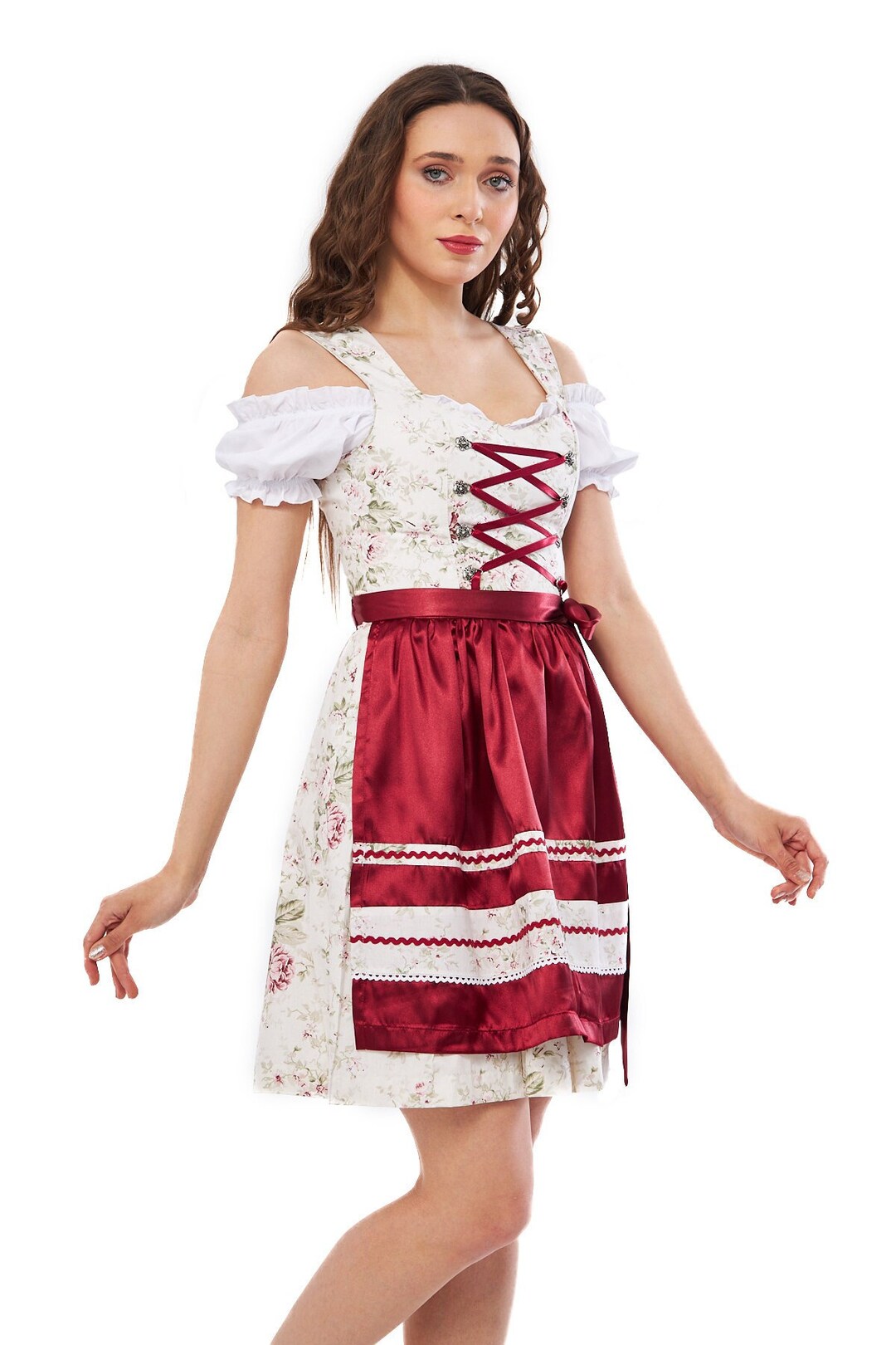 Glamorous Traditional Bavarian Women's Dress for Oktoberfest Dirndl for ...