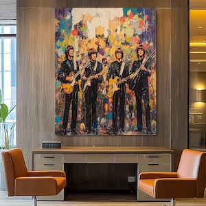 The Beatles Canvas,the Beatles Poster,beatles Canvas Wall Art,music ...