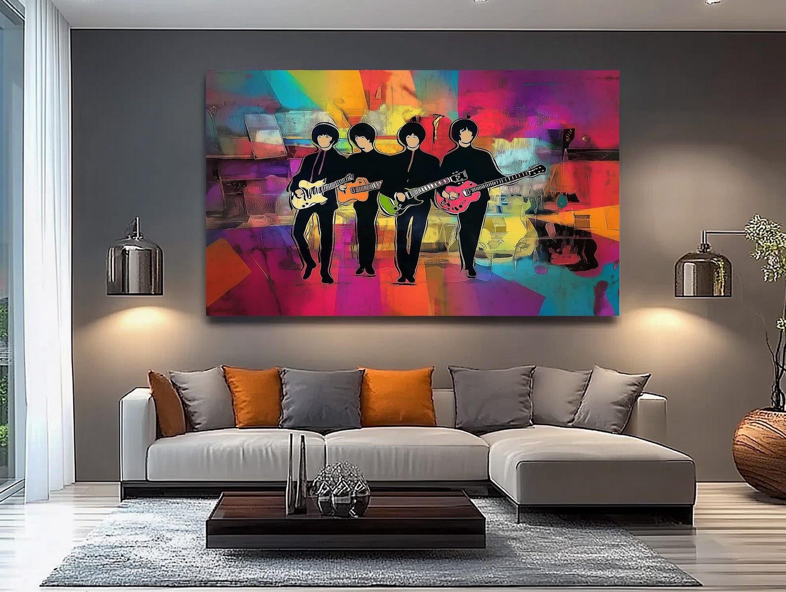 The Beatles Canvas,the Beatles Poster,beatles Canvas Wall Art,music ...