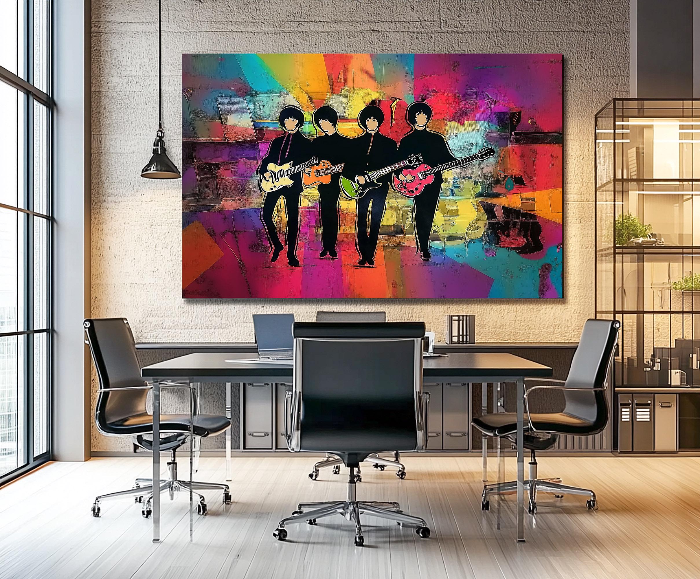 The Beatles Canvas,the Beatles Poster,beatles Canvas Wall Art,music ...