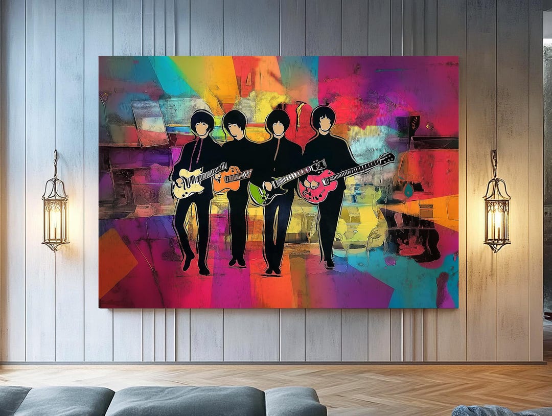 The Beatles Canvas,the Beatles Poster,beatles Canvas Wall Art,music ...