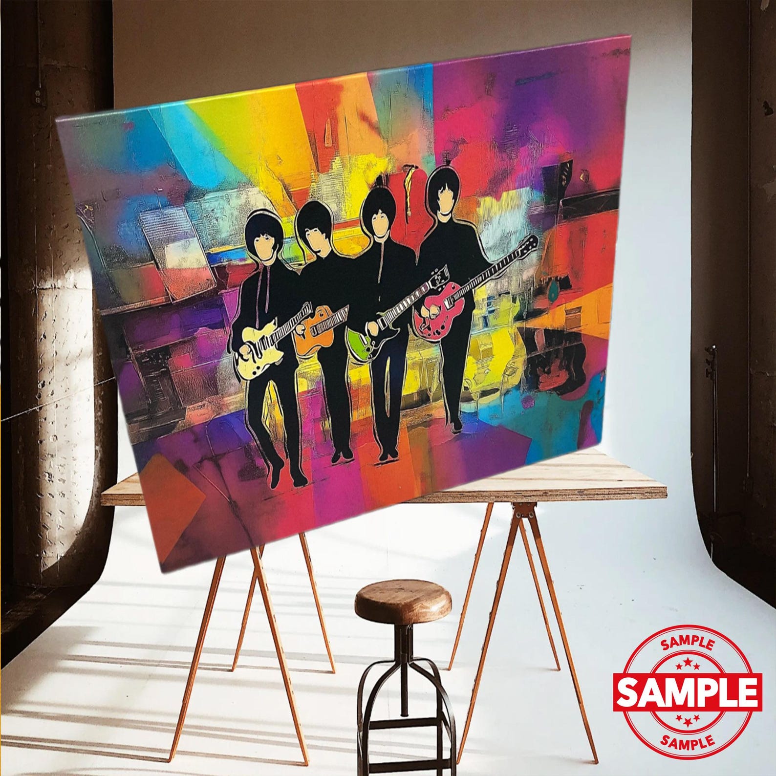 The Beatles Canvas,the Beatles Poster,beatles Canvas Wall Art,music ...