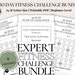 30 Day Master Workout Challenge Bundle: Printable Fitness Challenges ...