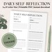 Daily Self-reflection: Self-care Journal for Morning and Evening ...