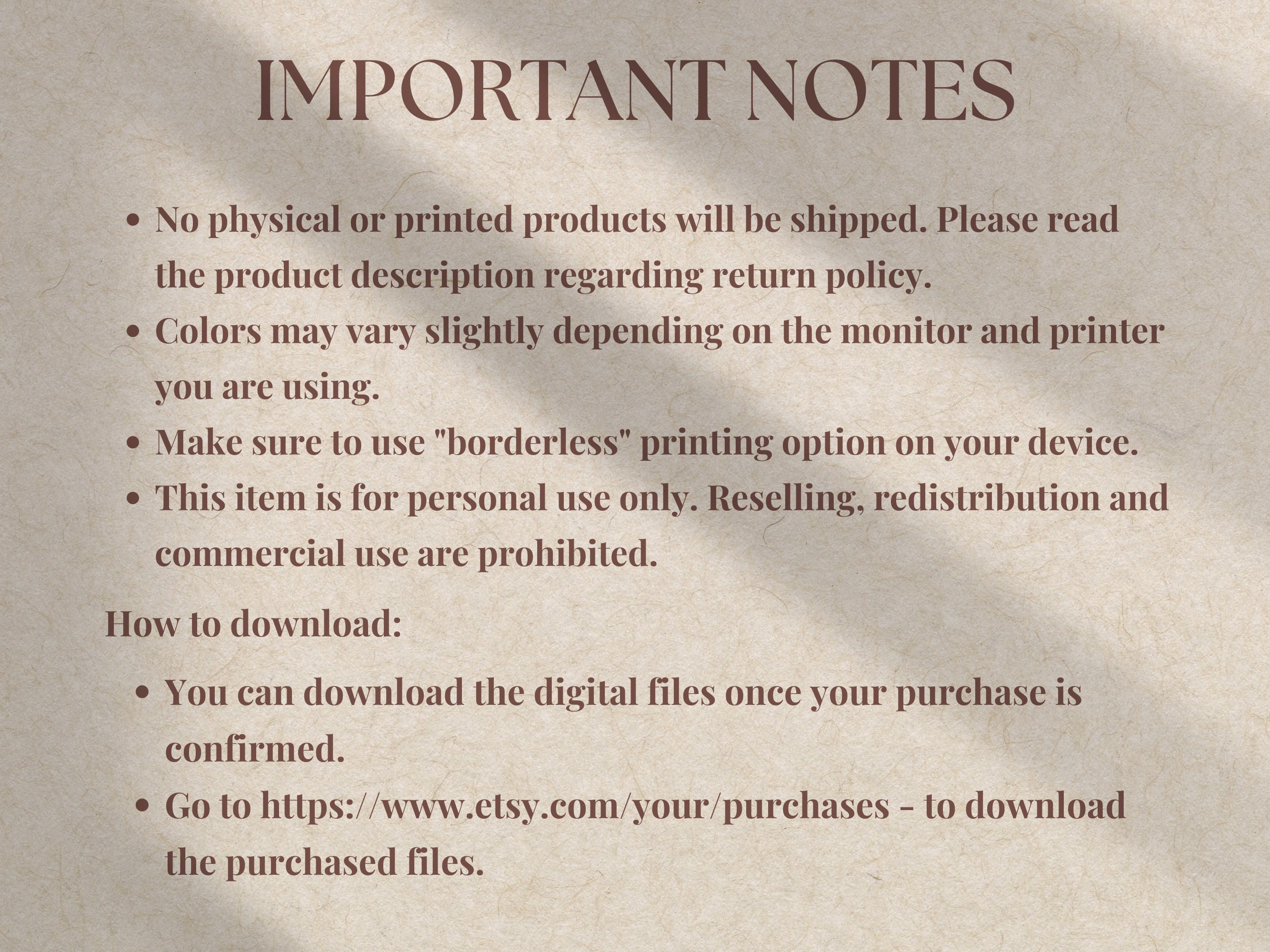 Printable Writing Paper, A4 and Letter Size, Simple Design - Etsy