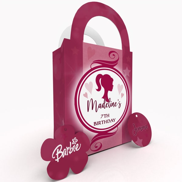 Barbie Favor Tags - Etsy