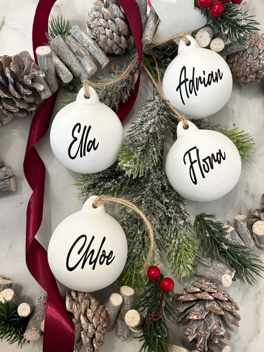 Personalised Christmas Bauble/christmas Bauble/bauble/ Personalised ...