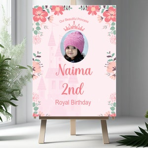 Personalised Birthday Sign Birthday Welcome Board Kids Birthday Sign ...