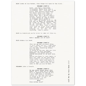 Perlman Monologue Call Me by Your Name Museum Quality Movie Poster A5 ...