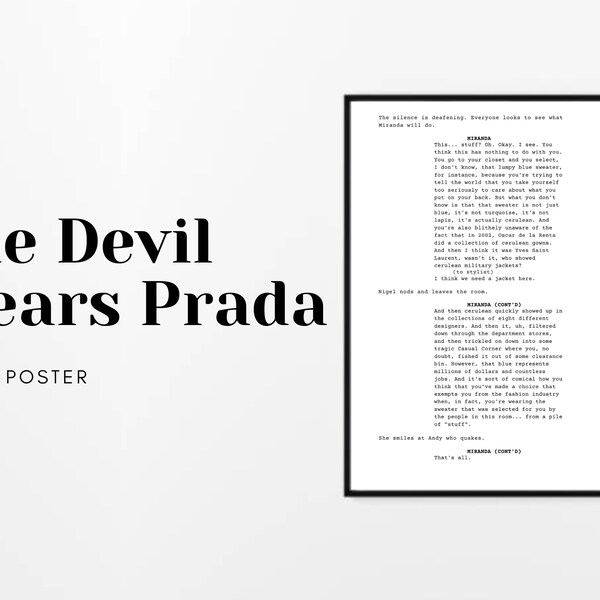 Prada Poster - Etsy