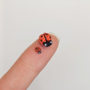 Crochet Amigurumi Miniature Ladybug English PATTERN ONLY, Pdf Amigurumi ...