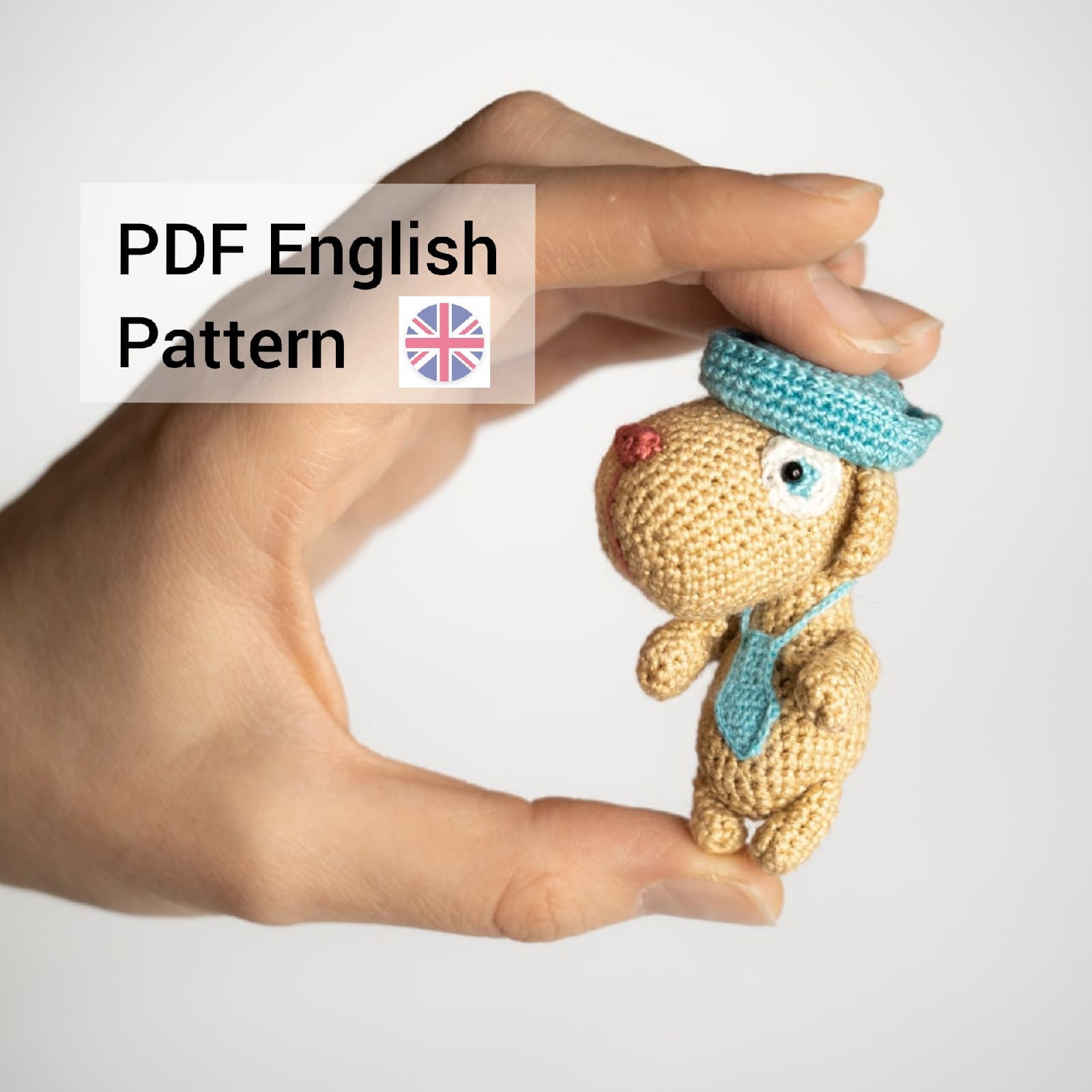 Crochet Amigurumi Miniature Puppy English PATTERN ONLY, Pdf Amigurumi ...