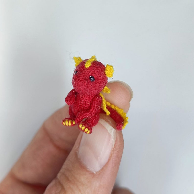 Crochet Pattern DRAGON Amigurumi Pdf Tutorial Amigurumi Dragon Fantasy ...