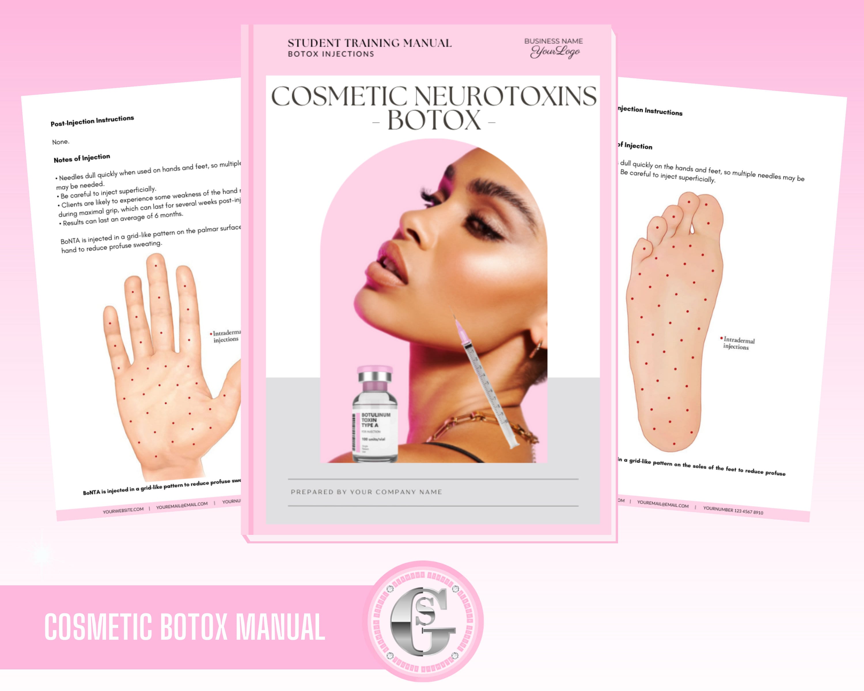 Botox Training Manual, Cosmetic Neurotoxins Training Course, Botulinum ...