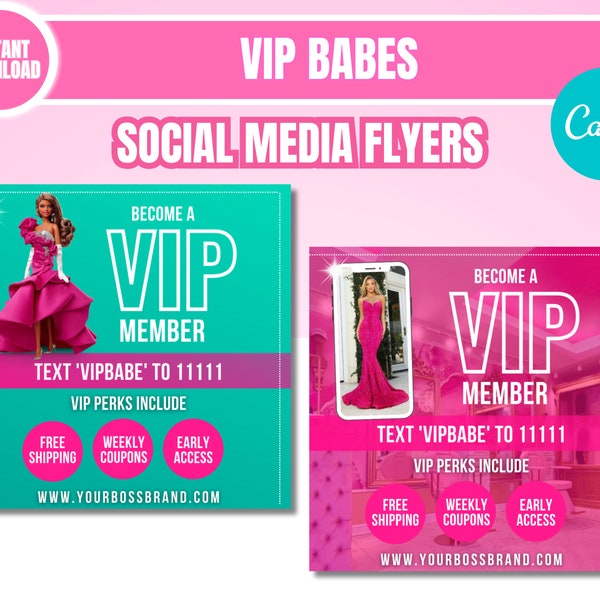 Membership Flyers - Etsy