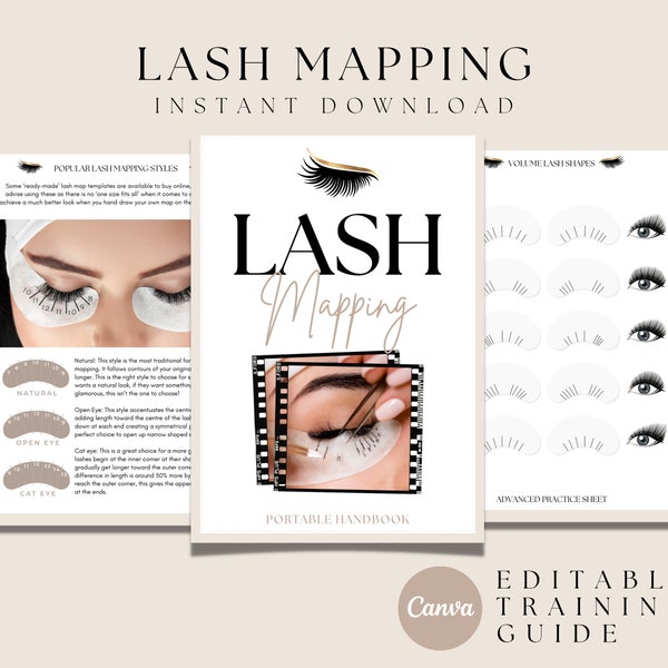 Lash Guide - Etsy