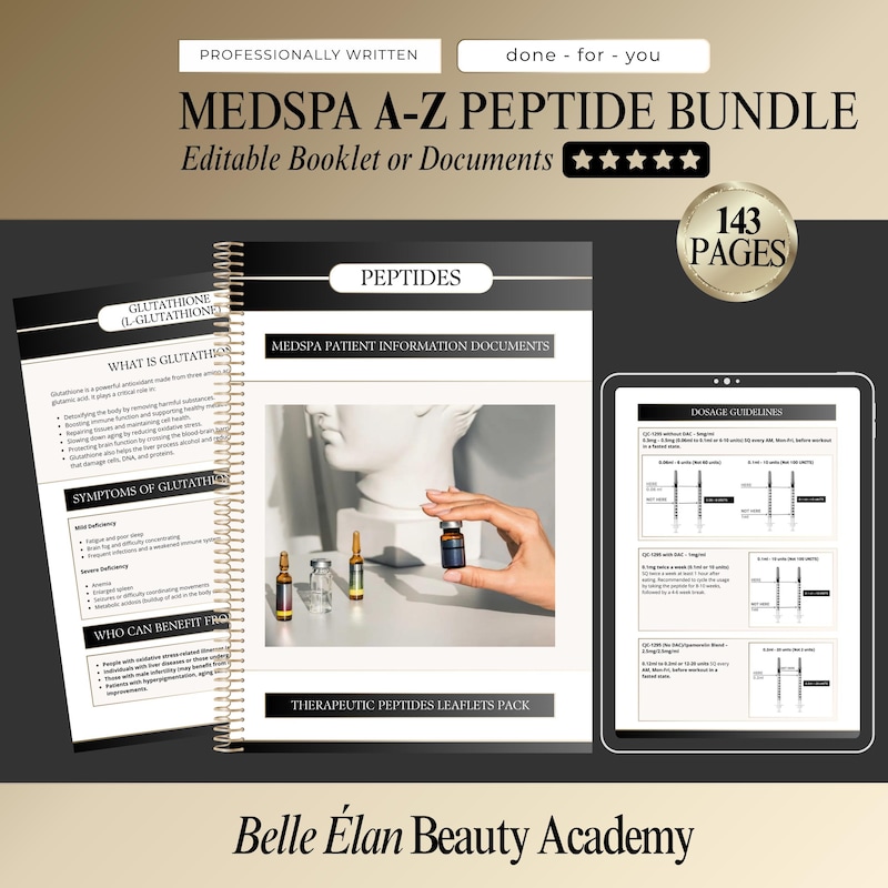 Documents for Medspa - Etsy