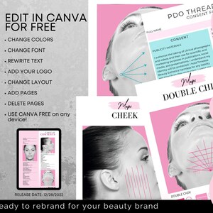 PDO Threads Training Manual, PDO Threads Mapping, Training & Mapping, Aesthetics Treatments ...