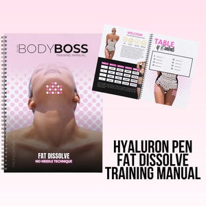 Hyaluron Pen Fat Dissolve Training Manual: Mesotherapy Guide (editable in Canva) - Etsy