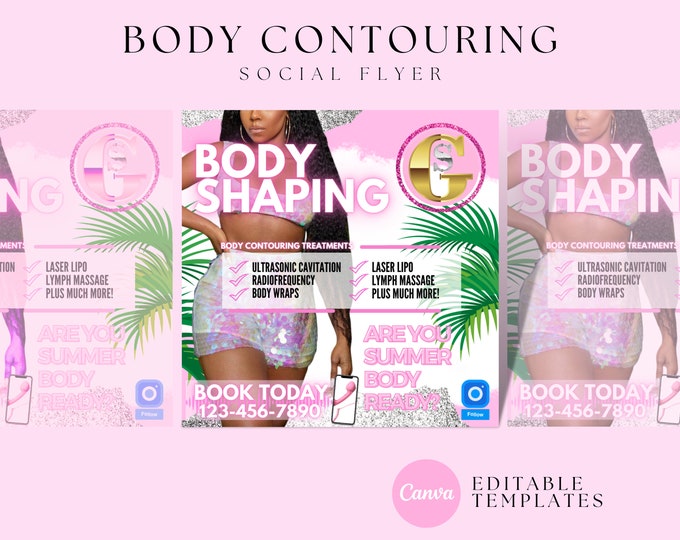 Body Contouring Training Class Flyer, Training Course Flyer, Instagram ...