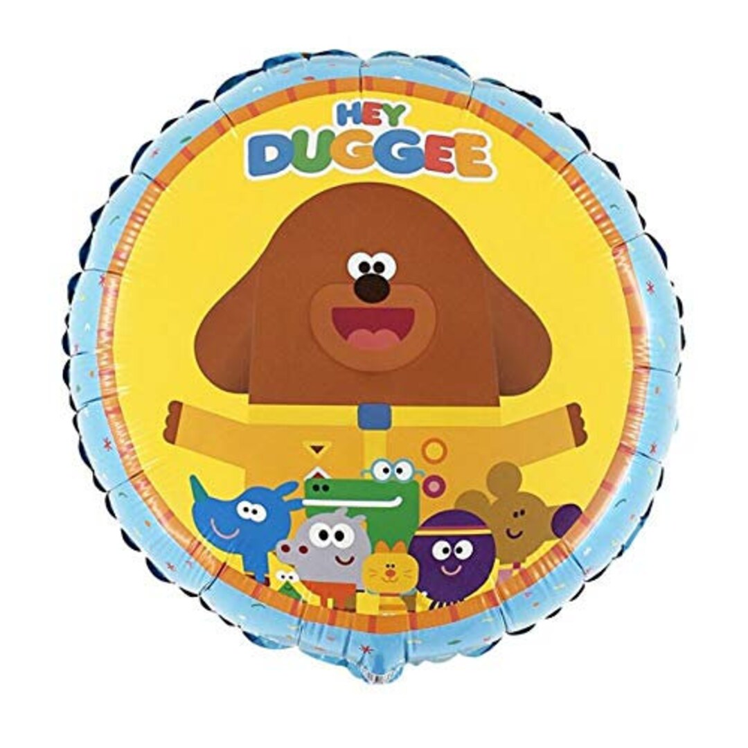 18" Round Duggee Dog & the Squirrels Foil Balloon - Birthday Party ...