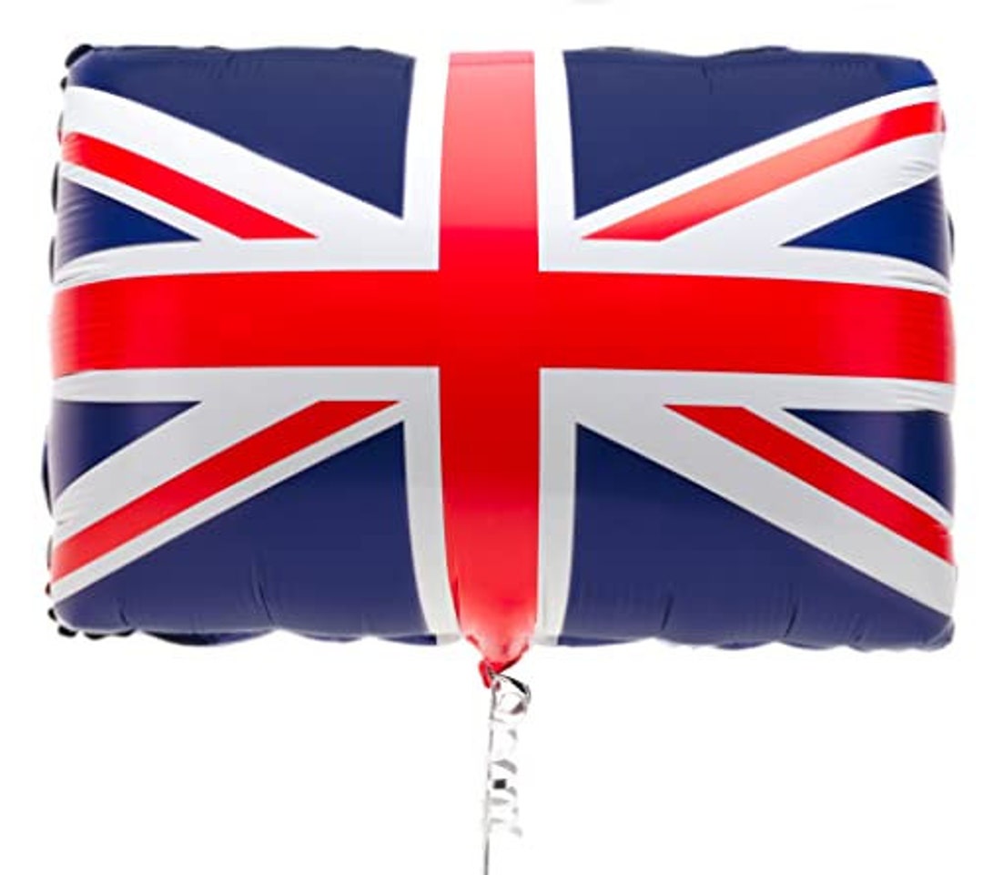 22 Inch Large Union Jack Flag Foil Balloon - Etsy