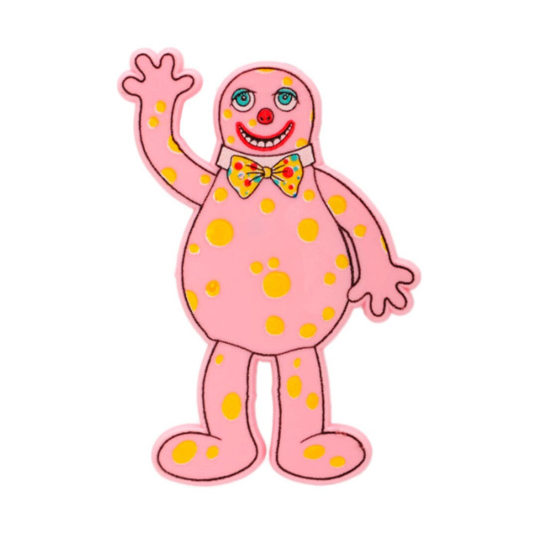 Mr Blobby Magnet Waving Mr Blobby - Etsy