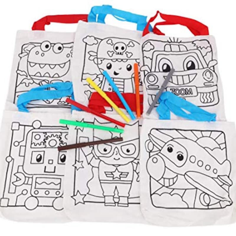 Color Your Own Bag Kids - Etsy