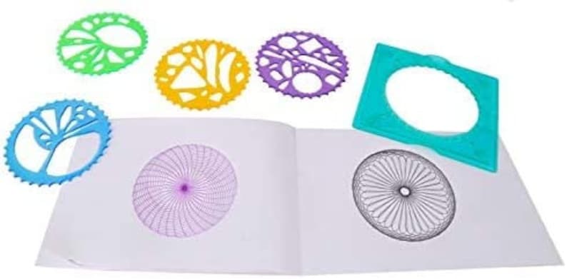 Spiral Art Set With 4 Drawing Wheels and 6 Colour Quick Switch - Etsy