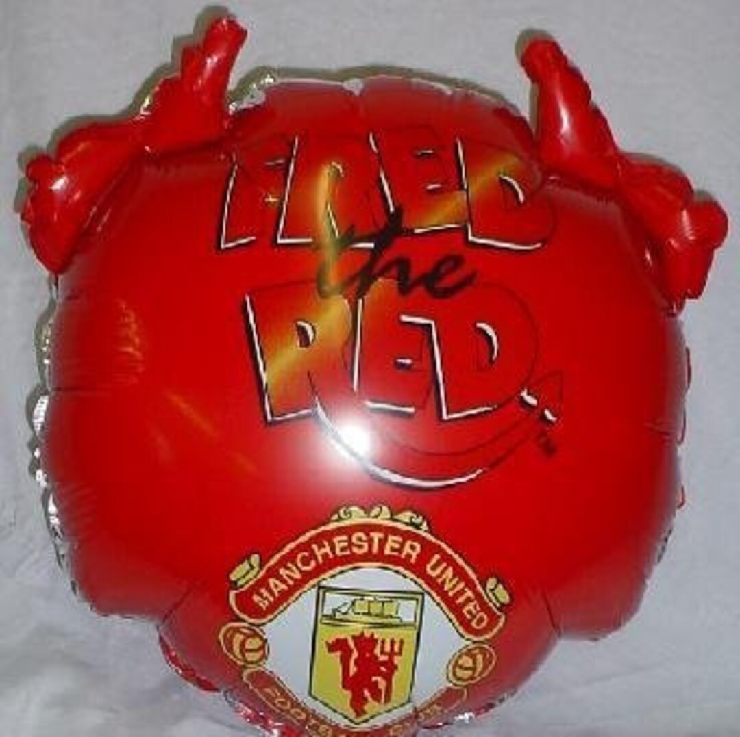 20" Fred the Red Manchester United Foil Balloon - Etsy