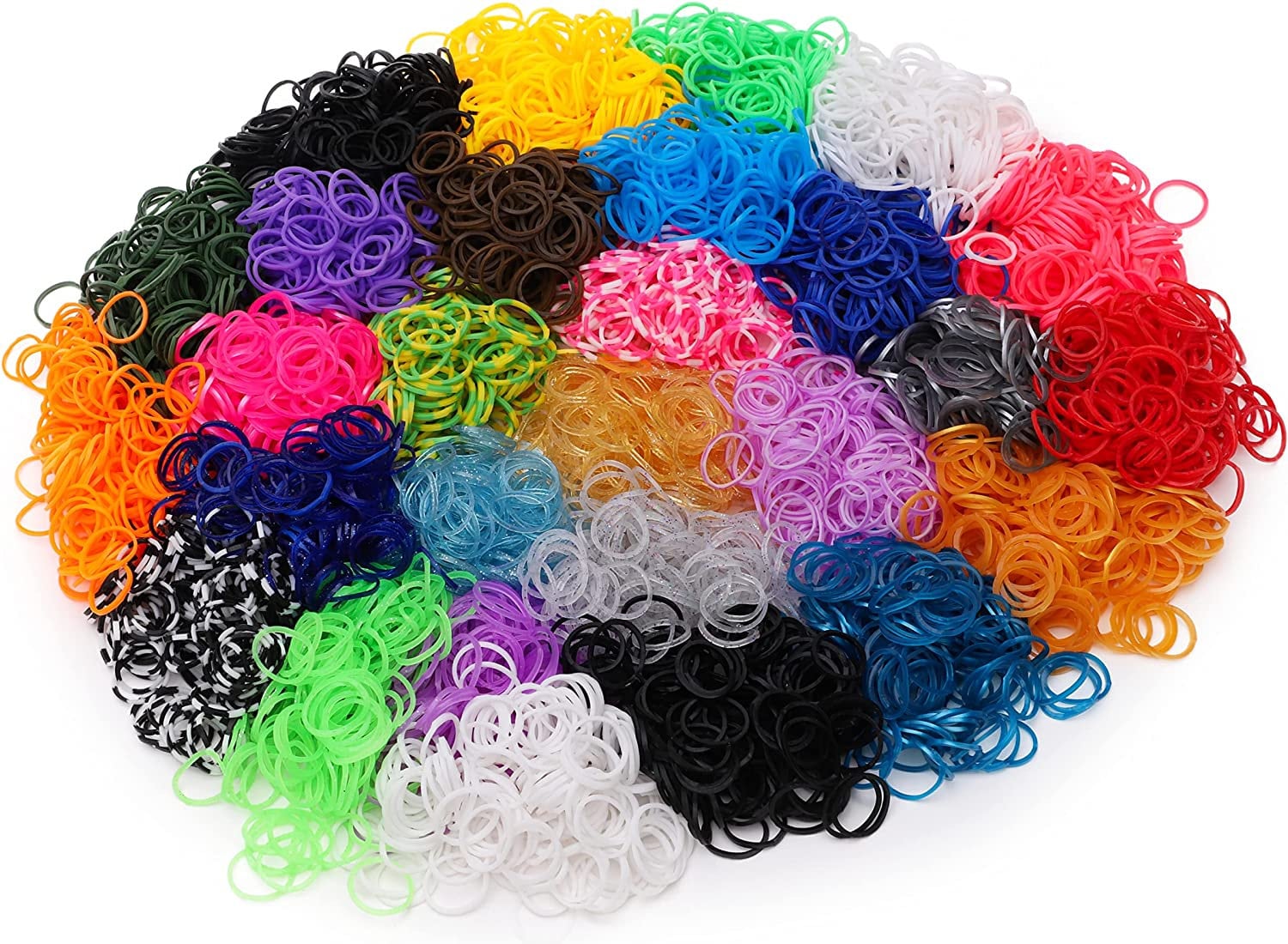 5600 Piece Colourful Loom Band DIY Kit Loom Board S Clips & - Etsy