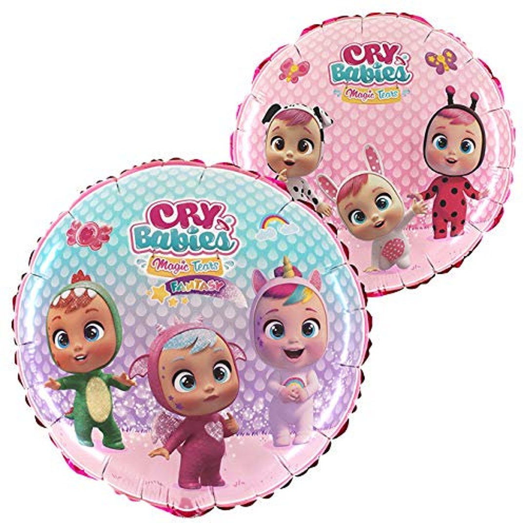 18" Pink Round Cry Babies Character Foil Balloon - Etsy