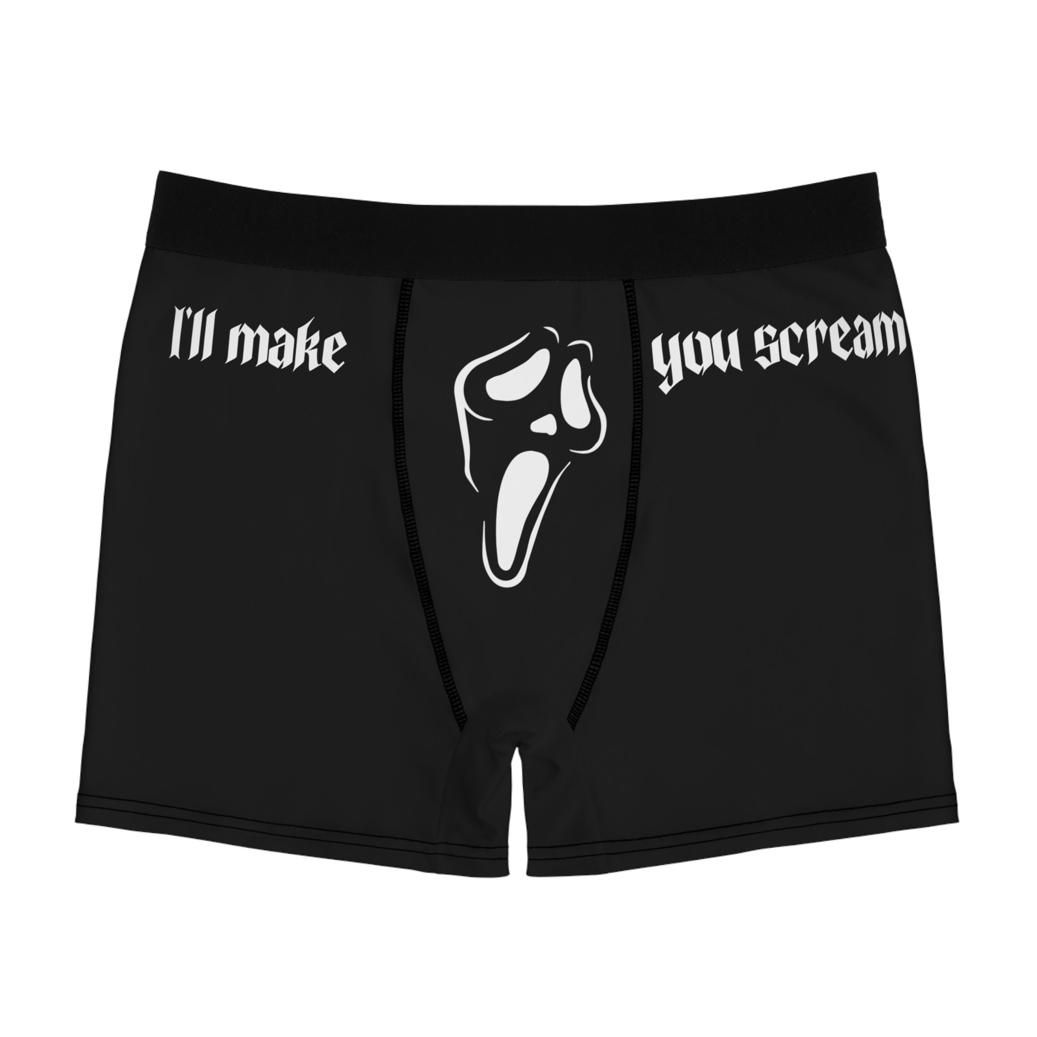 I Make You Scream Boxer Halloween Men Boxer Briefs Spooky Season Boxer ...