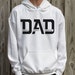 Custom Dad Hoodie Personalized Father's Day Gift Personalized Dad Gift ...