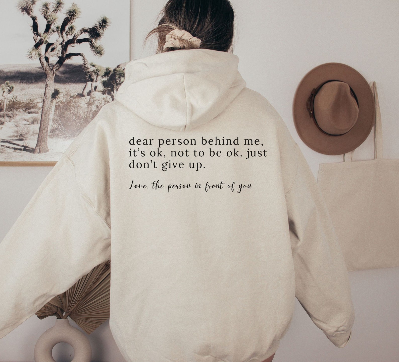 Dear Person Behind Me Hoodie Awareness Hoodie Mental Health - Etsy